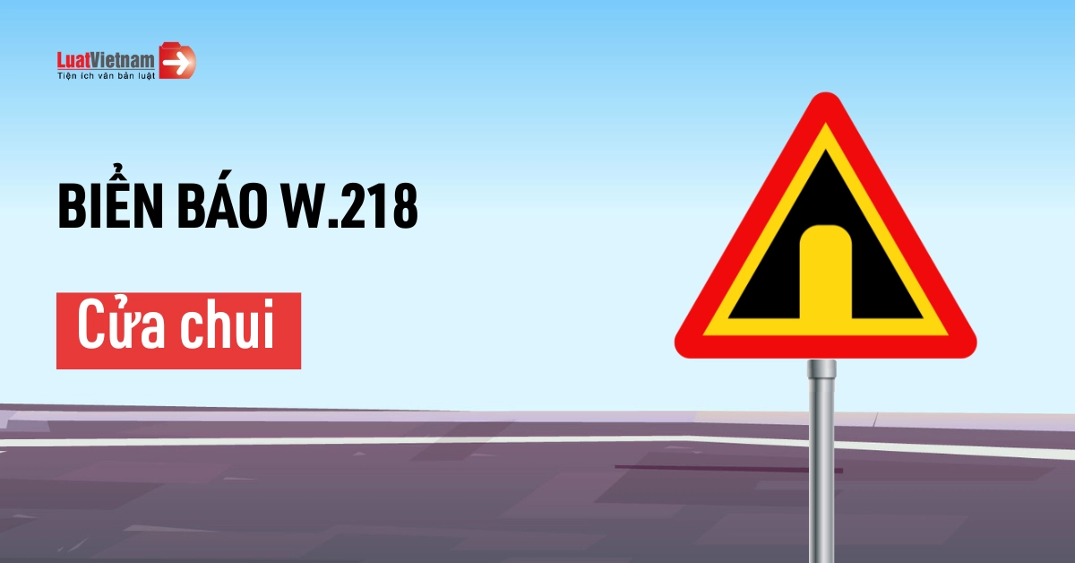 Biển báo hiệu cửa chui cho biết gì? 5 lưu ý khi gặp biển này
